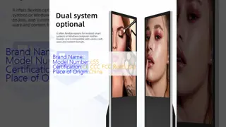 50 Inch Interactive Touch Screen Kiosk Display