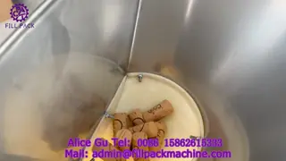 2122 M19 Ukraine Semi-Automatic Floor-Standing Cap Sorting and Capping Machine