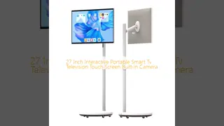 24 Inch Portable Smart TV Touch Screen Built In Camera