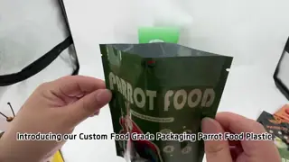 China Food Snack Packaging Custom Flat Bottom 8 Side Sealing Bag Featuring Zipper Lock for Dog Food Cat Litter Pouch 5-25KG Plastic for sale