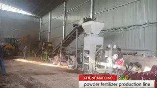 Chicken Manure Fertilizer Making Machine Aerobic Fermented Chicken Dung