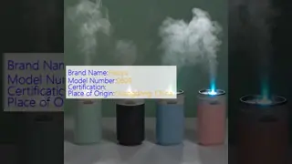 Car Humidifier 200ml USB Air Purifier