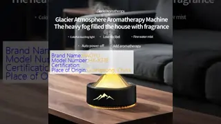 Glacier Home Aroma Diffuser Relaxing Bedroom Scent