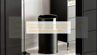 Kitchen Cabinet Trash Can Dual Compartment