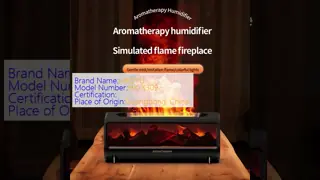 Flame Humidifier Ambiance Home Decor