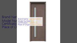 WPC Hollow Door Termite Proof Moisture Proof Durable