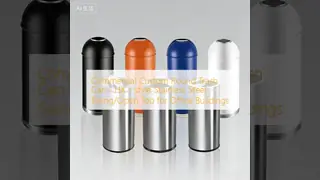 Hotel Stainless Steel Trash Cans