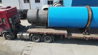 Rotary Drum Dryer for Wood & Minerals