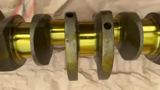 Isuzu 4BC2 Crankshaft 5123101610 Engine Smoothness