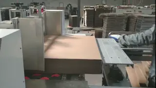 Lead Edge Cardboard Corrugated Die Cutting Machine Automatic Feeding 1320mm Sheet