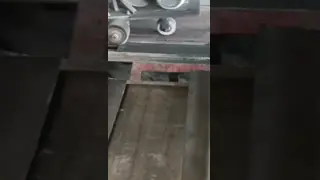 Flange conveyor belt production line