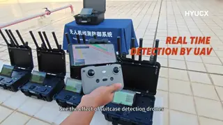 CH11PRO Drone detection, tested by multiple detection devices