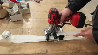 Professional Battery Powered Plastic Strapping Tool for Industrial and Commercial Packaging