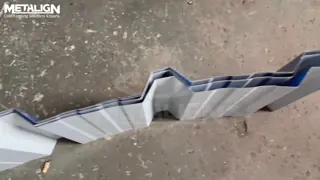 South Africa Metal Trapezoidal Panel Manufacturing Roofing Machinery 762 mm Roll Forming Machine 686