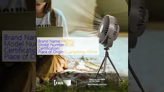 Camping Fan Cool Light 360 Rotation