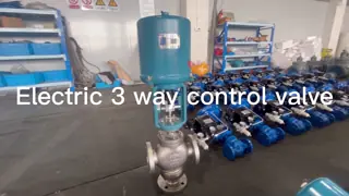 electric 3 way control valve