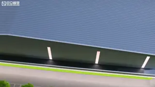 China Intelligent Logistics Center Scale Architectural Model AI Powered Automated Storage & Sorting System Showcase for sale