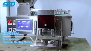 China SED-2BS-H Semi-Automatic Electronic Counting Machine | GMP Compliant Pill & Capsule Counter for sale