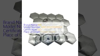 Pool Sauna Mosaic: Waterproof Rustproof Stainless Steel