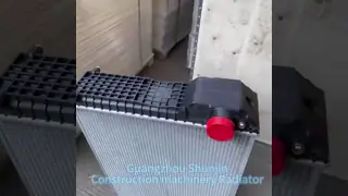 JCB Wheel Loader Radiator 333D 3648 New Aluminum