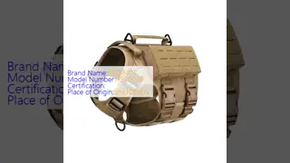 Tactical Dog Vest for Working Dogs