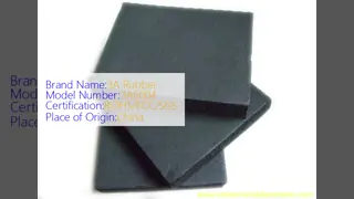 Fire Resistant Rubber Sponge Insulation Sheet 10-30mm