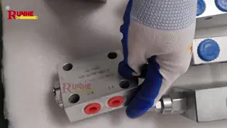 Hydraulic 3-way High-pressure Ball Valve Product Showcase