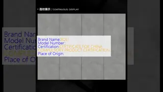 800x2600mm Porcelain Tile Low Water Absorption
