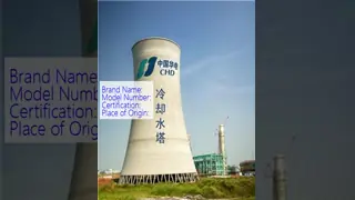 Industrial Cooling Tower Steel Frame Corrosion Resistant