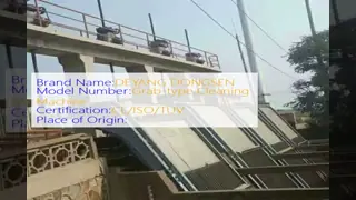 China Motor Driven Trash Rack Cleaning Machine with 4.5 to 16 Mm Thickness and 150RPM-1000RPM Speed Range for Industrial Debris Removal for sale