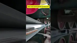 How to produce rock wool sandwich panels