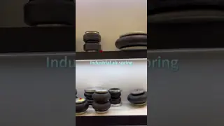 China Single Convoluted Rubber Bumper Air Spring Firestone W01-358-7094 WO13587094 for sale