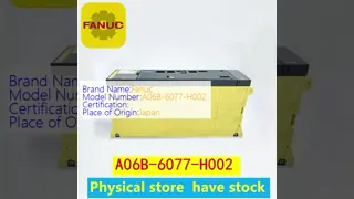FANUC Servo Drive A06B-6066-H004 Upgrade CNC