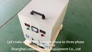 Single Phase To Three Phase Voltage Transformer