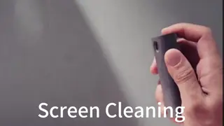 China Highly Efficient Easy to Carry Fiber Cloth Screen Cleaning Bottle With Protection for sale