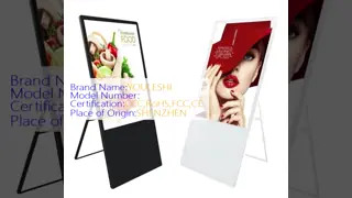 Portable Digital Signage 43 Inch 4K HDR Quick Setup