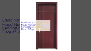 WPC Hollow Door Superior Strength Moisture Resistant