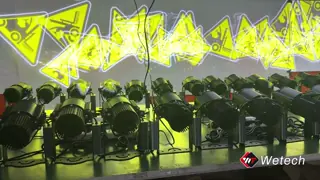 240W LED Gobo Projector IP65 Safety Signs
