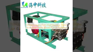 10000psi Water Jet Cleaner For Oil Pipelines