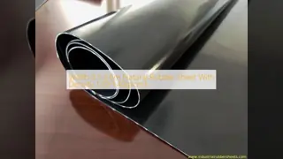 NBR Rubber Sheet 3.6m Wide High Density Insulation
