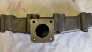 Isuzu 4BG1 Hitachi Excavator Water Pump Exhaust Manifold