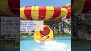 Monster Bowl Slide Water Park Thrill Ride