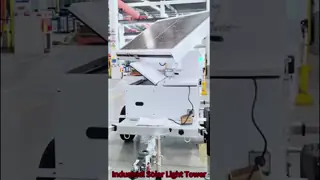 Solar Powered Portable Light Towers Disaster Relief Operations High Efficiency Mobile LED Light Towe