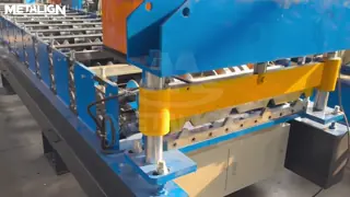 Manufacturer Corrugated Roofing Sheet Roll Forming Machine High Quality IBR Roof Sheet Making China