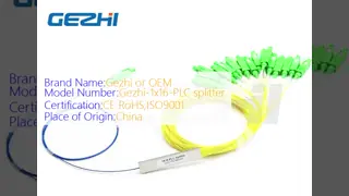 1x16 PLC Fiber Splitter Faster Connectivity
