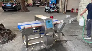 Tunnel Food Grade Metal Detector For Food / Biscuits Packets , CE ISO Standard