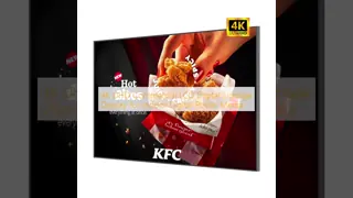 4K Commercial Digital Signage Display