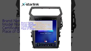 China 12.1 Inch Android Car Radio GPS In Dash Navigation For Ford Explorer Stereo 2014-2019 for sale