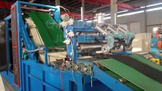 China Floor Type Batch Off Cooler / Rubber Sheet Cooling Line / Batch Off Unit for sale