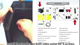 12V caravan RV battery DIY case